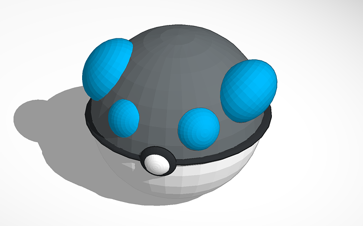 3D design heavy ball - Tinkercad