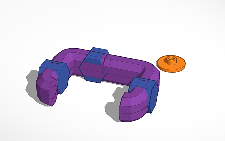 3D design general clamp - Tinkercad