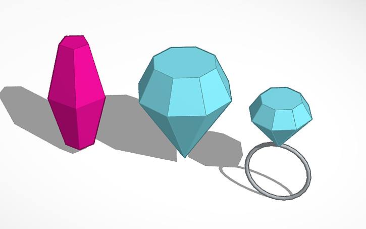3D design My diamond | Tinkercad