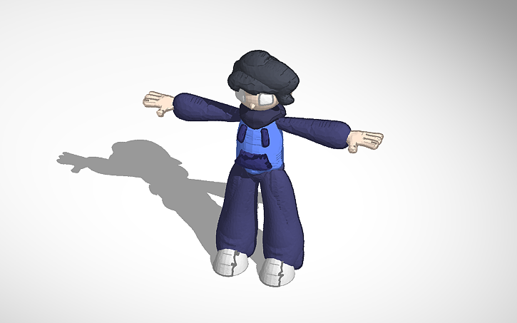 3D design FNF Starlight Mayhem CJ - Tinkercad