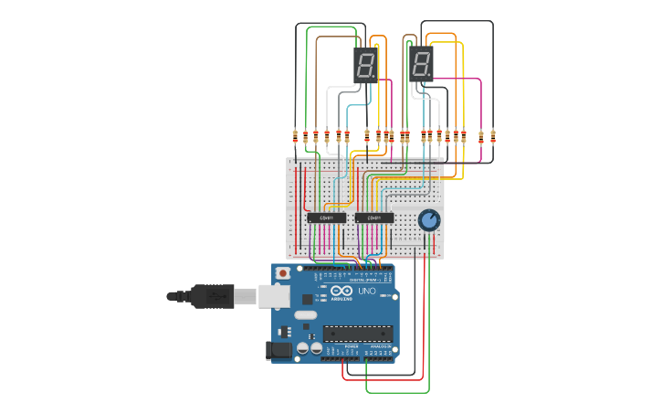 Circuit design R3 assignment 1 | Tinkercad