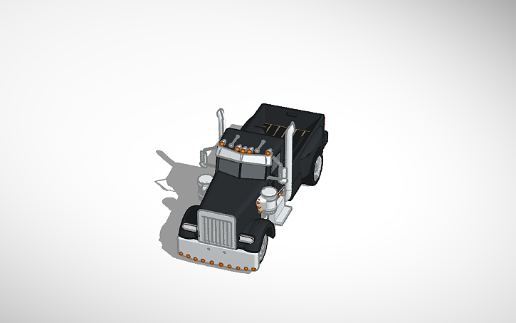3D design truck - Tinkercad