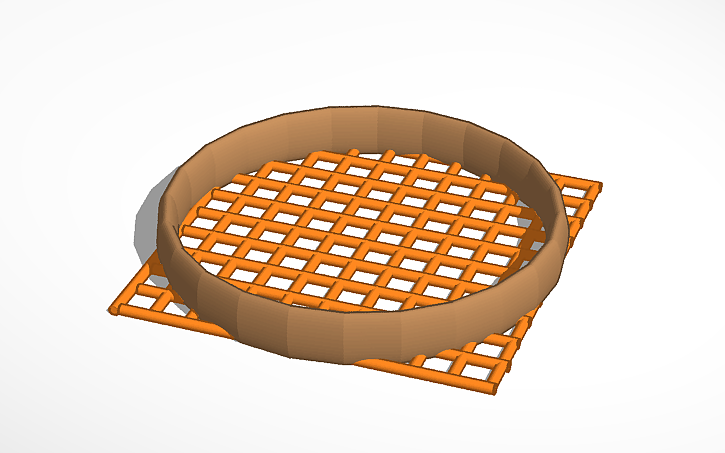 3D design Grille Modele - Tinkercad