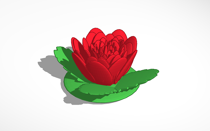 3D design Flower - Tinkercad