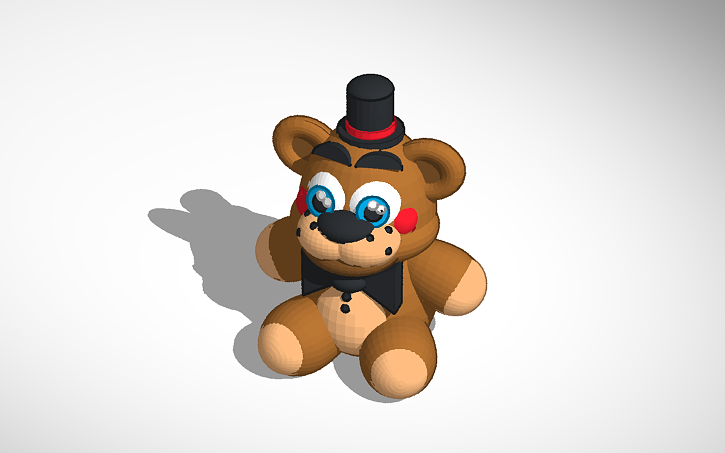 3D design Toy Freddy Plush - Tinkercad