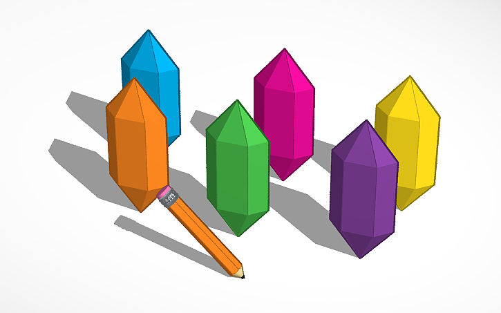 3D design The gems - Tinkercad