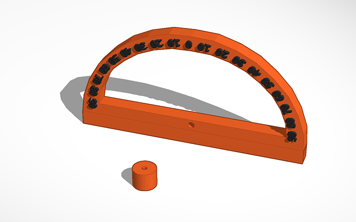 3D design The Best Clinometer - Tinkercad