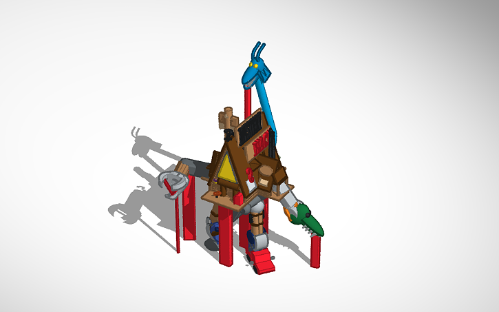 3D design Shacktron - Tinkercad