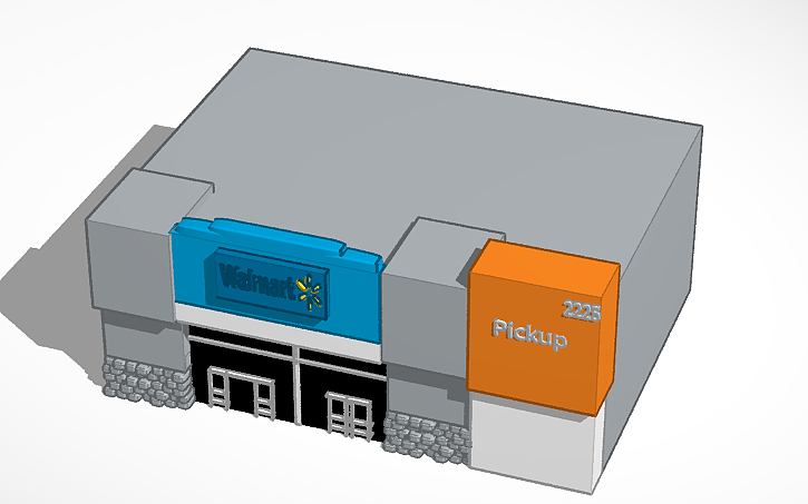 3D design Walmart - Tinkercad