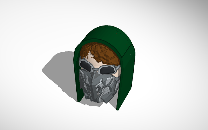 3D design Ragger's Mask - Tinkercad