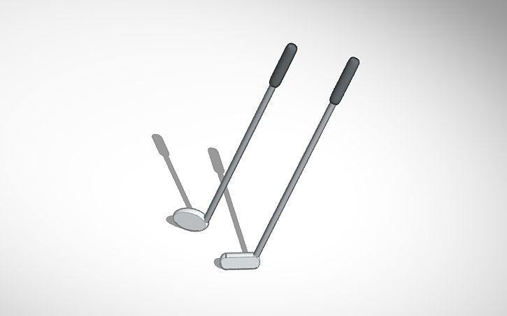 3D design GOLF CLUB - Tinkercad