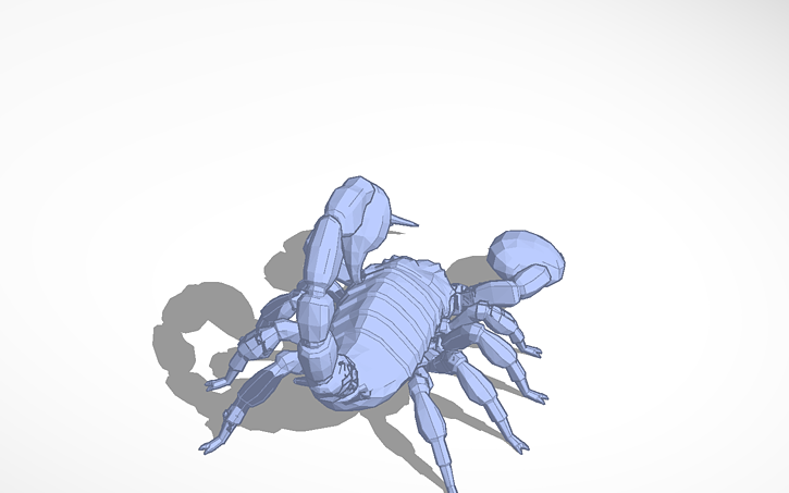 3D design Giant Scorpion - Tinkercad