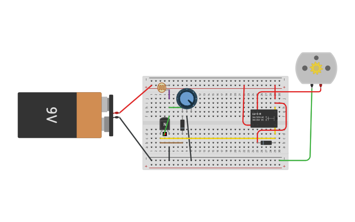Circuit Design Sensor De Luz Tinkercad