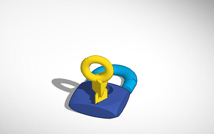 3D design Task 5- The Lock | Tinkercad