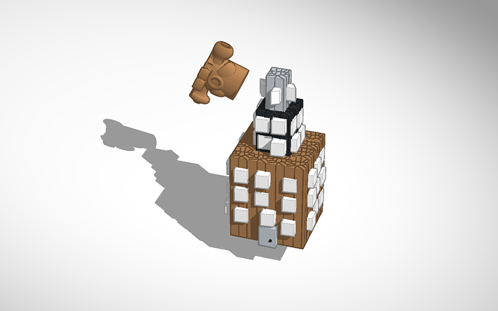 3D design I FALL tower | Tinkercad