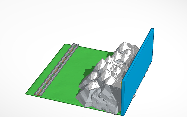3D design rell road | Tinkercad