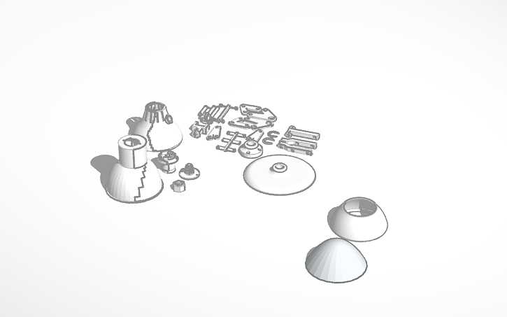 3d Design Copy Of Pixar Lamp Tinkercad