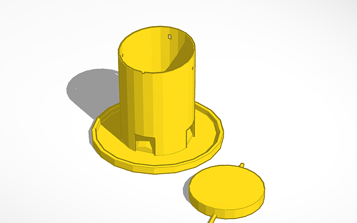 3D design Tube Feeder | Tinkercad