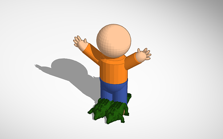 3D design True Crocs - Tinkercad