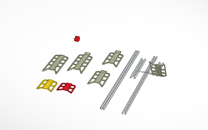 3D design hood ladders - Tinkercad