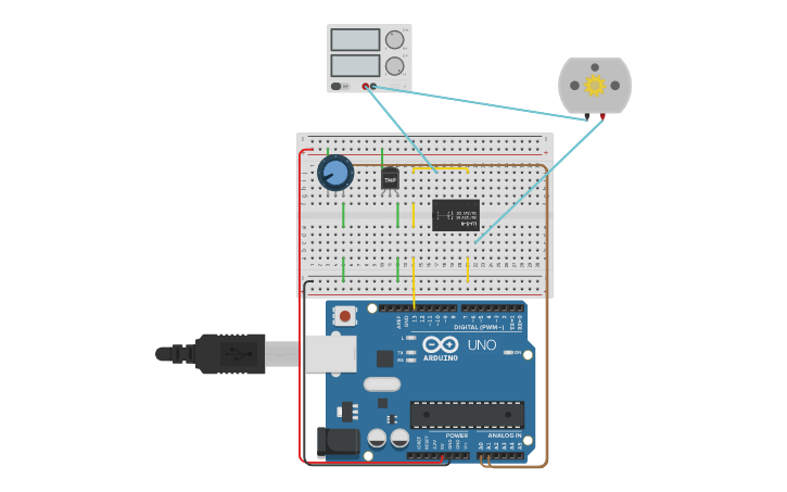 Circuit design EJERCICIO 4 | Tinkercad