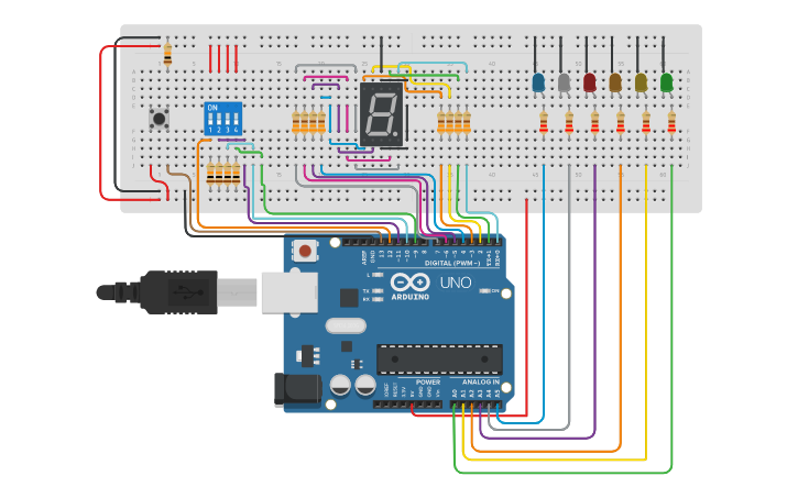 Circuit design Vitória da Rosa | Tinkercad