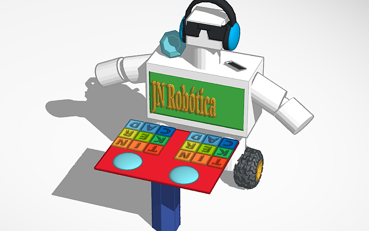 3D design robo - Tinkercad