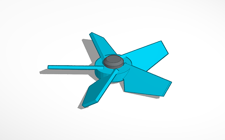 3D design fan - Tinkercad