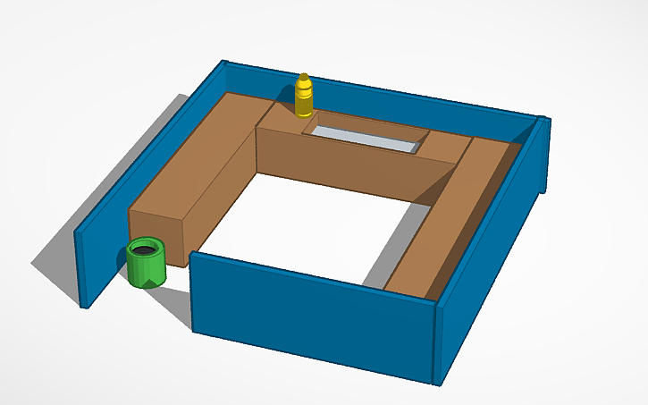 3D design kitchen - Tinkercad