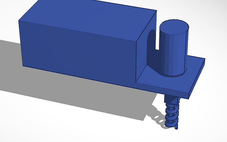 3D design High dispenser - Tinkercad