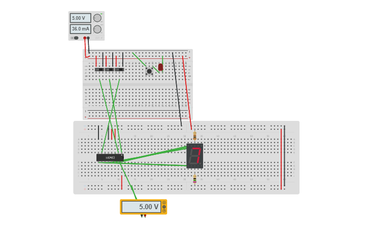Circuit Design Lab 2 Experiment 1 Tinkercad