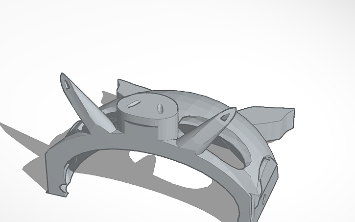 3D design Technoblade mask - Tinkercad