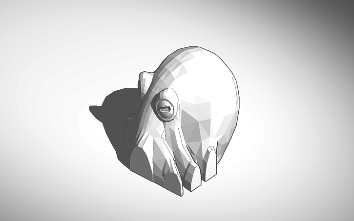 3D design Octopus Head DHF - Tinkercad