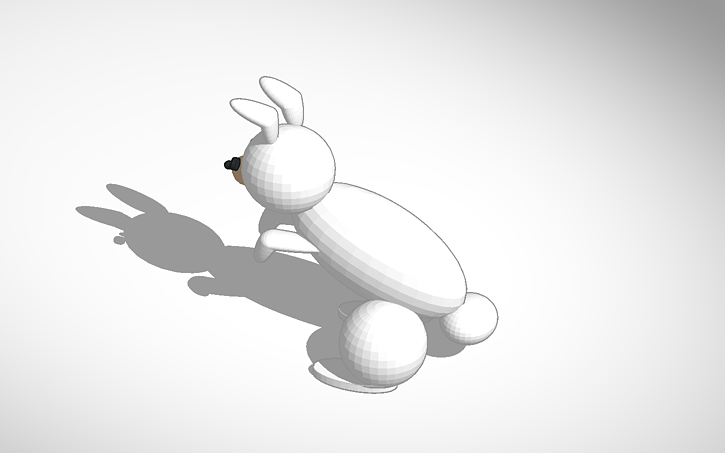 3D design Rabbit | Tinkercad