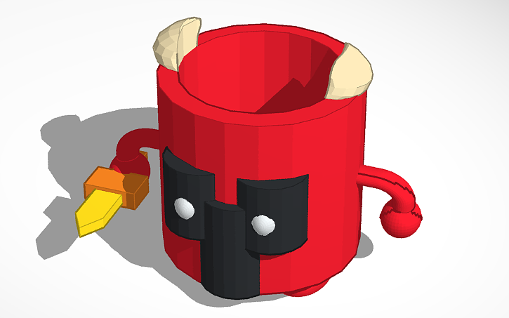 3D design Rust Bucket Flower Pot | Tinkercad