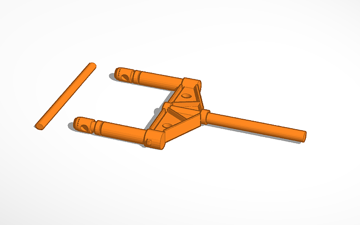 3D design Millennium Falcon Cannon - Tinkercad