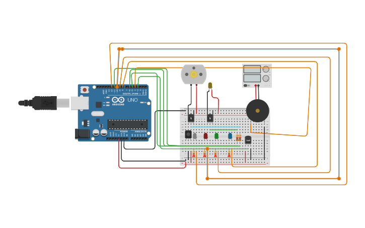 Circuit design Smart home circuit | Tinkercad