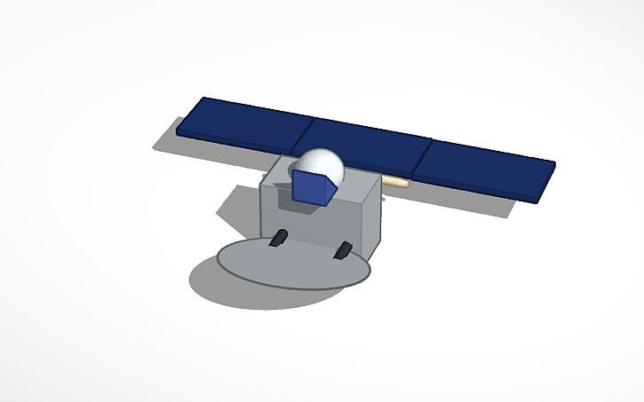 3D design Space Craft - Tinkercad