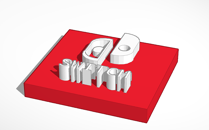 3D design switch - Tinkercad