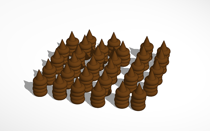 3D design Army of Poop - Tinkercad