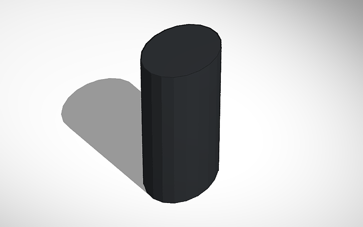 3D design CILINDRO NEGRO - Tinkercad