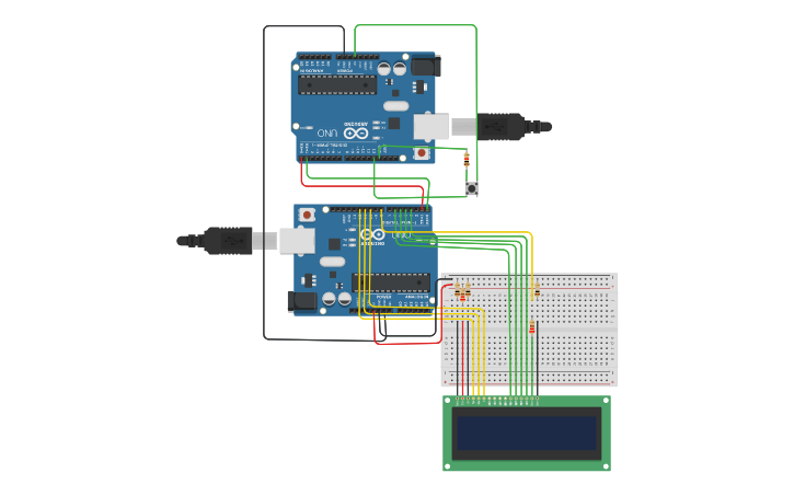 Circuit design Aula 9 - EX2 Prof - Tinkercad