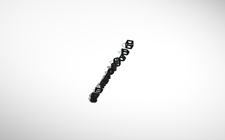 3D design Scribbled basic shapes | Tinkercad