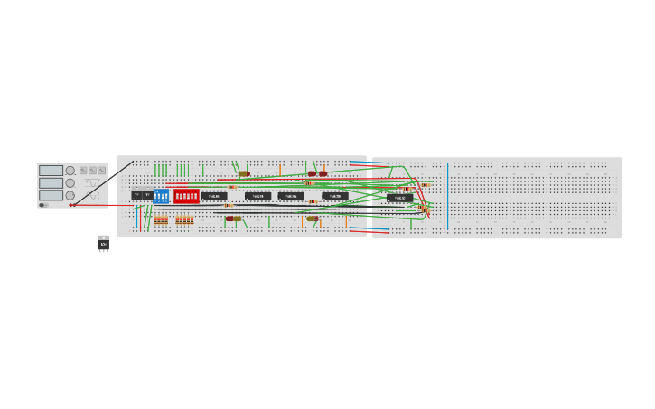Circuit Design Sumador De 4 Bits Tinkercad