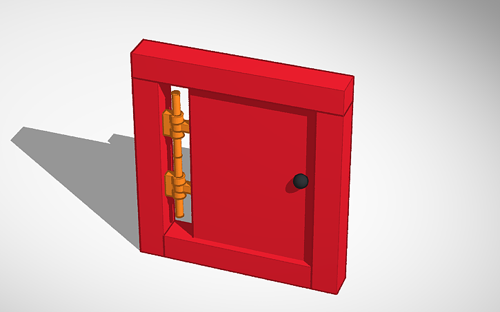3D design Door - Tinkercad