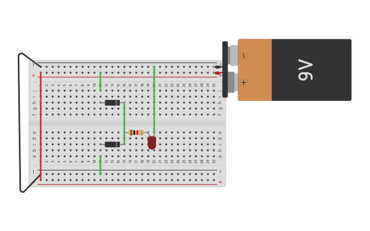 Circuit Design Or Gate Using Drl 541 Tinkercad