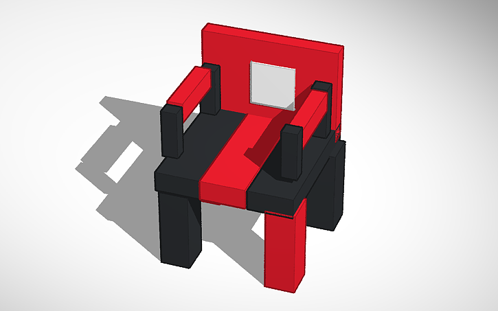 3D design Extreme Gaming Chair - Tinkercad