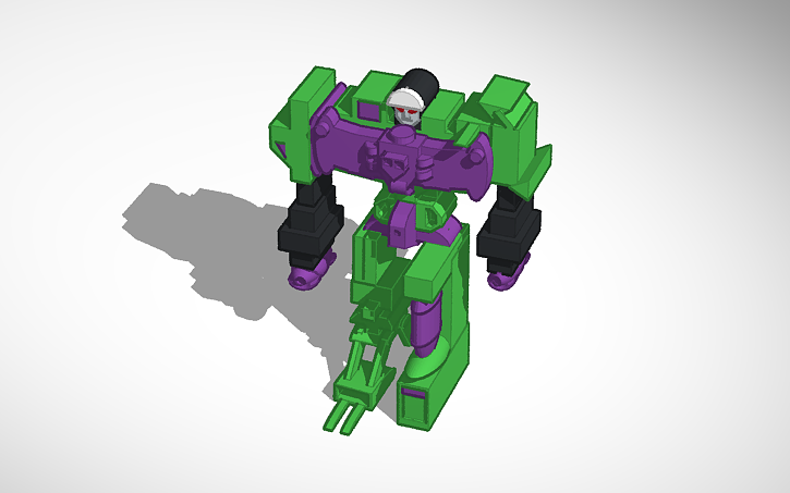 3D design Transformers Devastator - Tinkercad