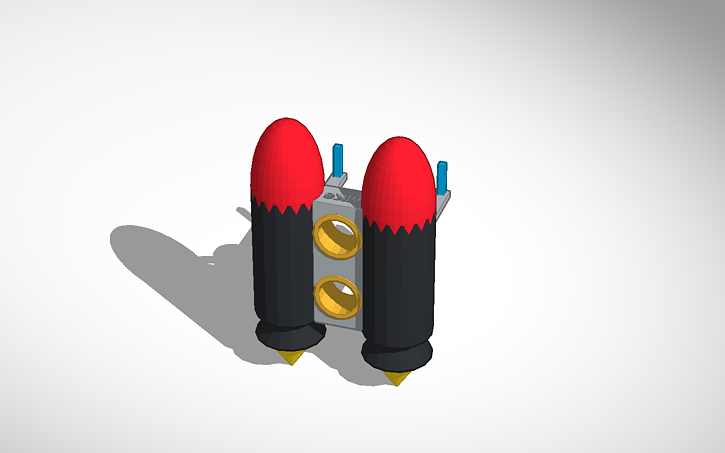 3D design jetpack - Tinkercad