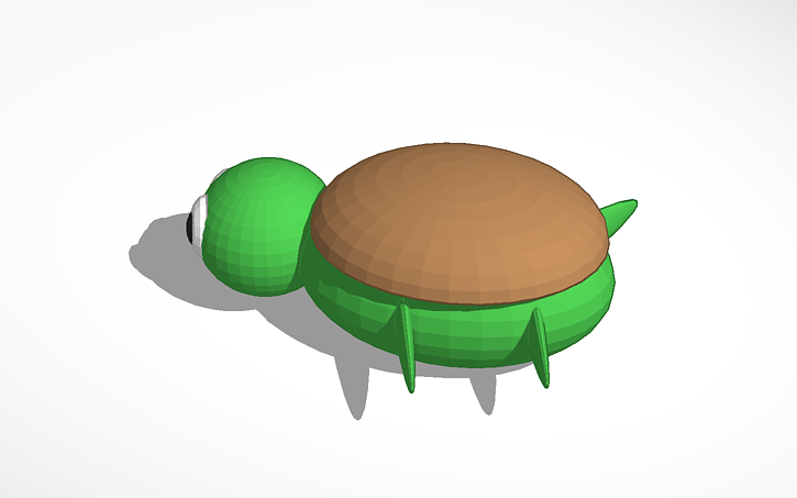 3D design turtle | Tinkercad